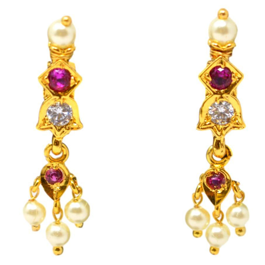 Moti Finish | Maharashtrian | Choker Necklace — Saaj